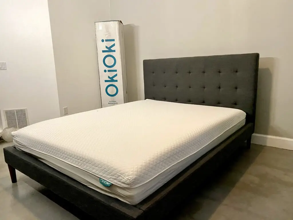 OkiOki Upholstered Bed Review 2025 | Non Biased Reviews